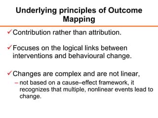 Outcome Mapping Monitoring And Evaluation Tool PPT