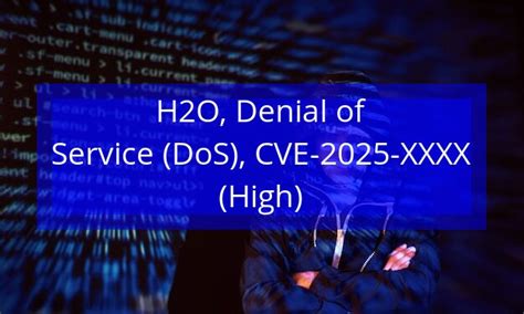 H2o Denial Of Service Dos Cve 2025 Xxxx High Dailycve