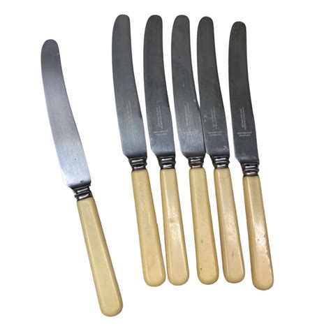Leppinton Cutlers Sheffield Vintage Butter Knives X 5 Plus 1 Extra