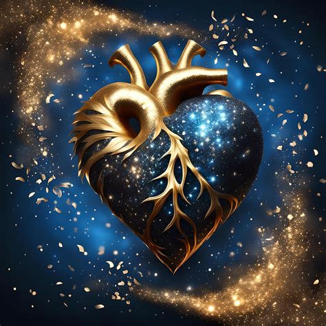 Download Ai Generated Heart Blue Heart Royalty Free Stock Illustration Image Pixabay