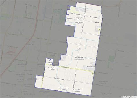 Map Of Murillo Cdp Thong Thai Real