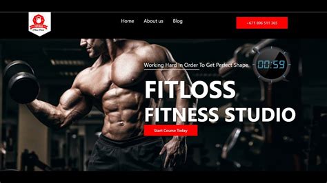 Build Complete Website Using Html Css And Bootstrap Youtube