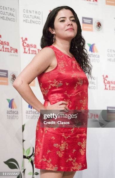 Flor Edwarda Gurrola At The Press Conference To Present The Mexican