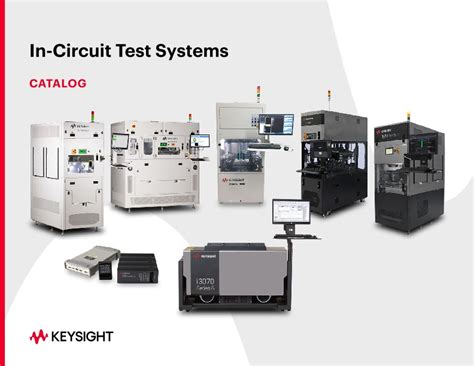 In Circuit Test Systems Pdf Asset Page Keysight