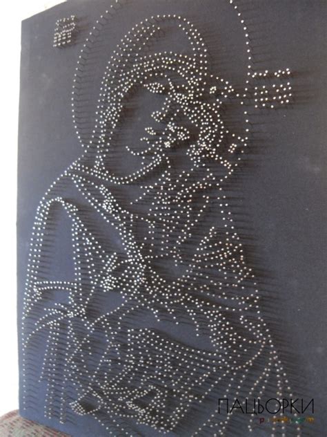 Купити Ікона з цвяхів та ниток String Art 702 від Брагін Іван ручна робота хендмейд