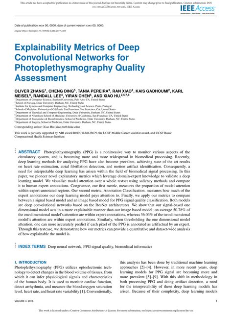pdf explainability metrics of deep convolutional networks for