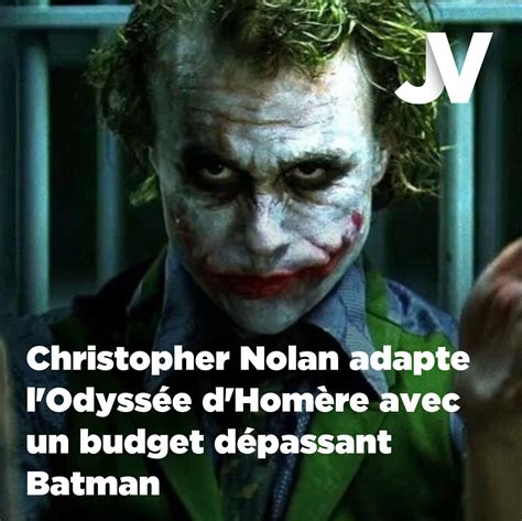Christopher Nolan Adapte Lodyssée Dhomère Et Dépasse Le Budget Du
