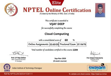 Vijay Deep On Linkedin Nptel Onlinelearning2020 Iits