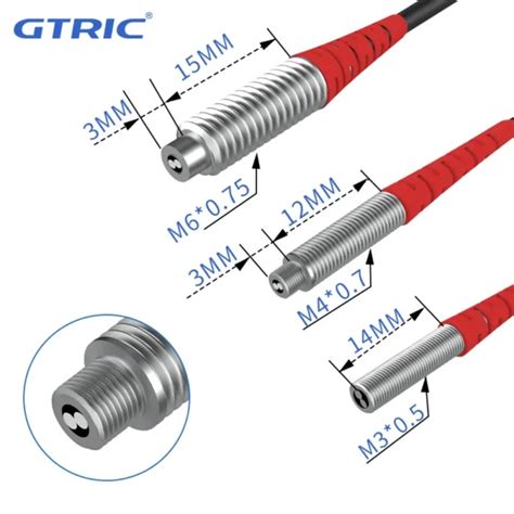 Diffuse Reflection Fiber Optic Sensor Gtric