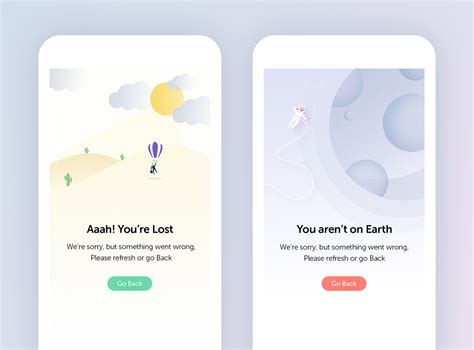 Error Page Concept Illustration Design On Behance