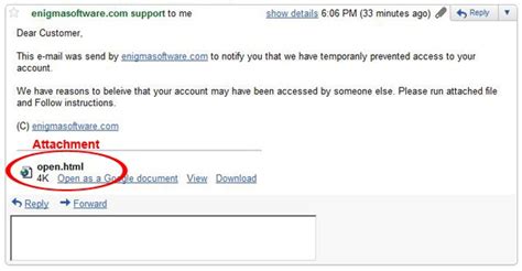Fake Account Notification Phishing Email With Malicious Attachment Floods Our Inboxes
