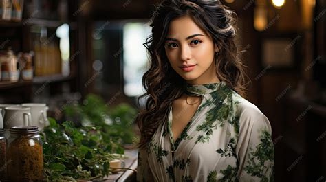 Premium Ai Image Cozy Tea Enthusiast In Quaint Tea Shop