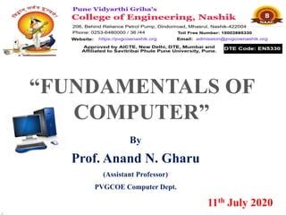 BASICS OF COMPUTER PPT