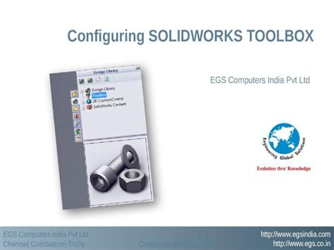 Pptx Configuring Solidworks Toolbox Dokumen Tips