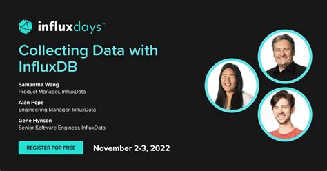 Influxdata On Linkedin Influxdays 2022 Time Series Data And Applications Conference