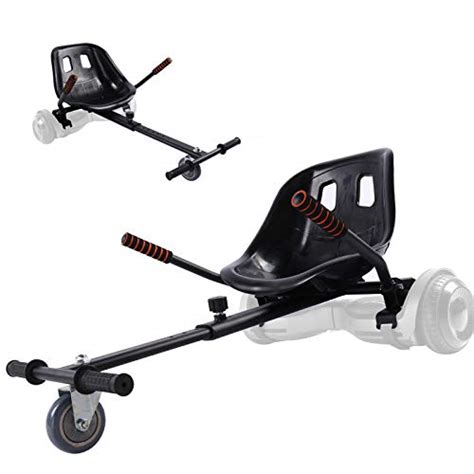 Kka Hishine Hoverboard Seat Attachment Go Kart Fits 6 5” 8” 10” Hoverboards Hover Cart For