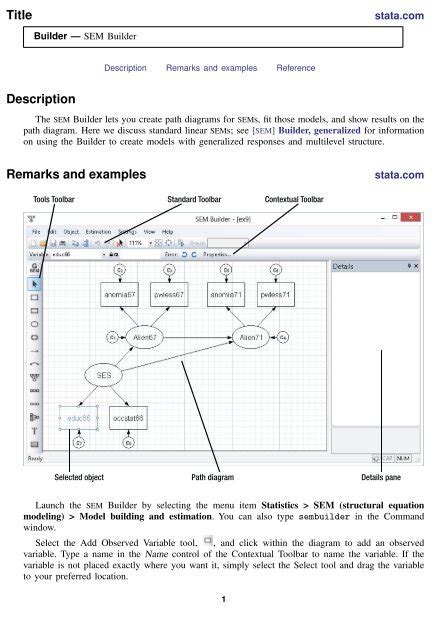 Multilevel Structural Equation Modeling Stata Tessshebaylo
