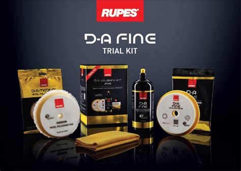 Kit Per Lucidatura D A System Rupes Kit Pulizia Rupes Fine 150mm