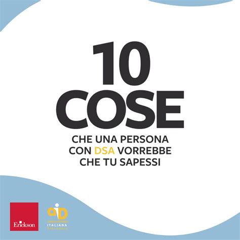 Laura Ugolini On Linkedin 10 Cose Che Una Persona Con Dsa Vorrebbe Che