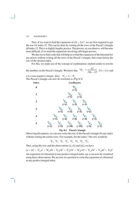 Solution Binomial Theoram Class 11 Basic Concept Studypool