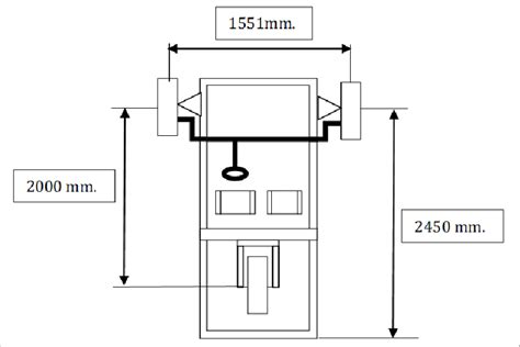 Basic Chassis Structure And Dimensions Of The Electric Vehicle
