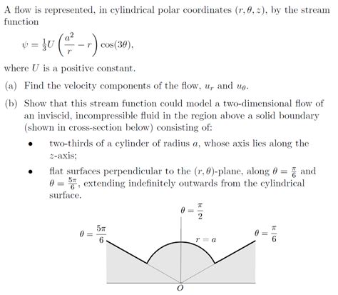 mathematical modeling showing that stream function models a situation