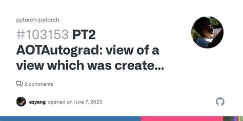 Pt2 Aotautograd View Of A View Which Was Created In No Grad Mode And Is Being Modified Inplace