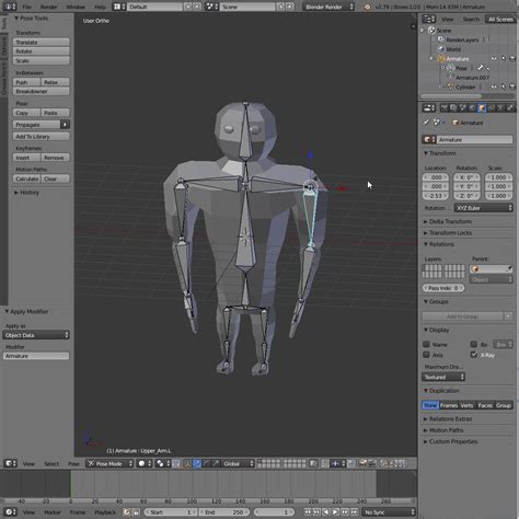 27 Rigging Model And Not Seeing Deform Section In Armature