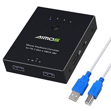 Buy Ps4 Keyboard And Mouse Adapter Aimos Moblie Usb Gaming Keyboard Mouse Adapter Converter For