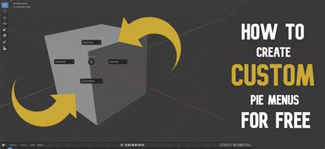 Python How To Create Custom Pie Menus For Free In Blender Blendernation