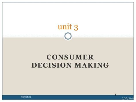Analysing Consumer Buying Behaviour And Industrial Buying Behaviour Ppt