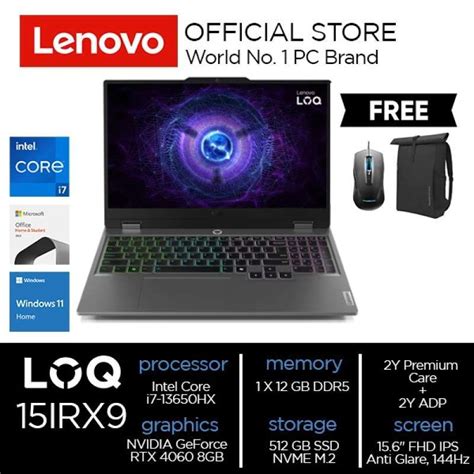 Jual Lenovo Loq Irx Core I Hx Gb Gb Rtx Gb W Ohs Di Seller Flixx Id