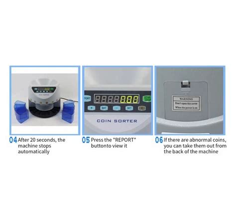 lectronic coin sorter counter sg spec counting sorting machine