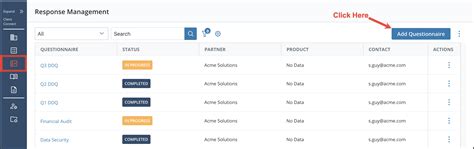 Adding And Managing Questionnaires Centrl