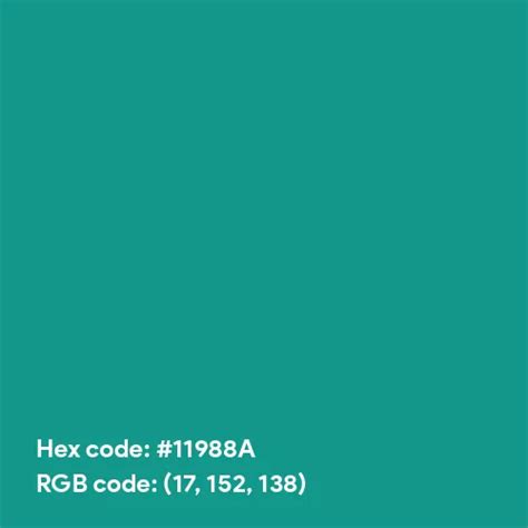 11988a Color Name Is Dark Cyan