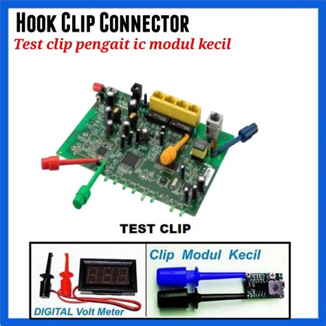 Jual Test Clip Hook Clip Connector Test Probe Clip Pcb 2 Ampere 10pc Shopee Indonesia
