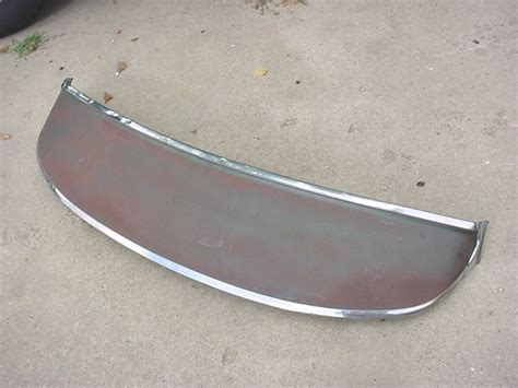 1950 Chevy Coupe Front Bumper In Silver