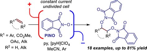 带电邻苯二甲酰亚胺 N 氧基PINO自由基化学乙烯基芳烃与N 羟基邻苯二甲酰亚胺的阳极诱导双氧化 The Journal of
