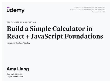 Youaccel On Linkedin Udemy Course Completion Certificate