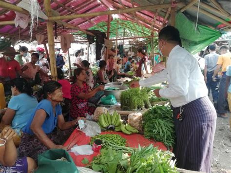 မာန်အောင်မြို့၌ ကိုဗစ် ၁၉ရောဂါ ကာကွယ်ထိန်းချုပ်နိုင်ရေးmaskcompaignနှင