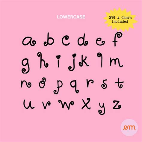 Olivia Rodrigo Or3 Handwritten Font Y2k Teen Pop Svg Digital