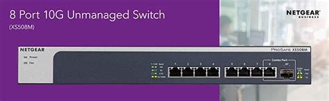 NETGEAR Port G Ethernet Unmanaged Switch With G SFP Port