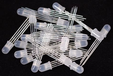 X Mm RGB Common Anode Pin Diffused LED All Top Notch