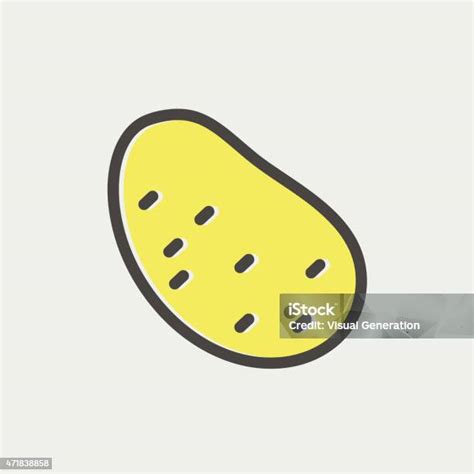 감자 여윔 꺾은선형 아이콘크기 0명에 대한 스톡 벡터 아트 및 기타 이미지 0명 2015년 건강관리와 의술 Istock