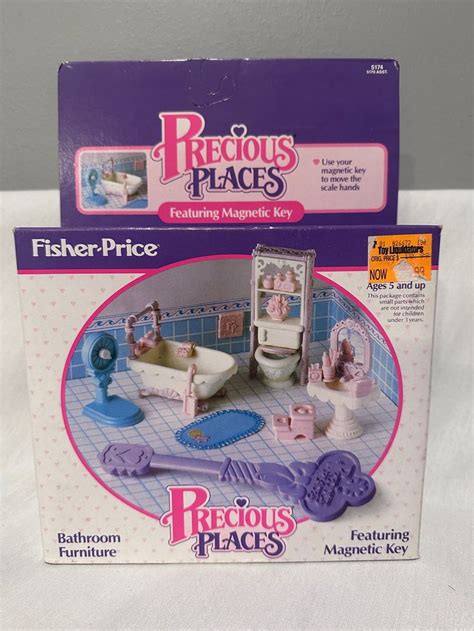 1988 Vintage Fisher Price Precious Places Complete New In Open Box