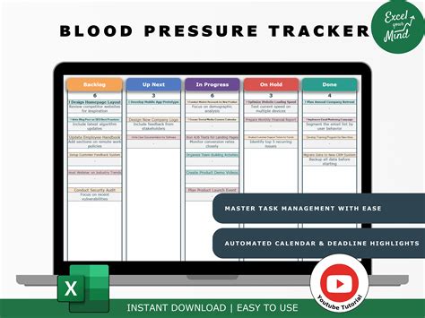 Ultimate Kanban Board Excel Template Project Tracker With Monthly Yearly Calendars With