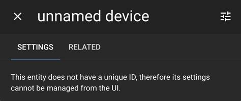 How Do I Track Down Or Delete This Unnamed Device Entity Configuration Home Assistant