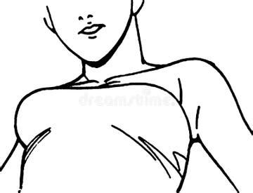 Female Breast Drawing Tutorial Drawing A Woman S Body With An Emphasis