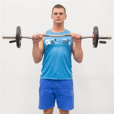 Ez Bar Reverse Curl Compound Lifts