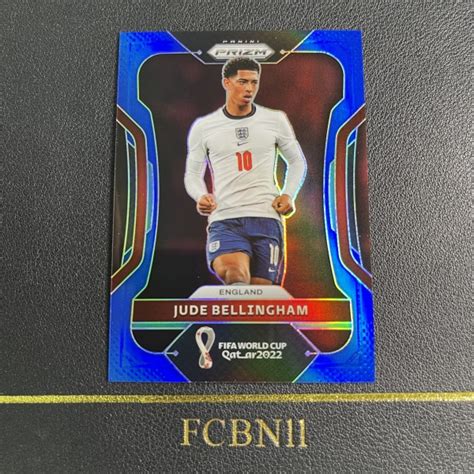 【fcb拍卖】2022 Panini Prizm Bellingham 贝林汉姆 贝林厄姆 299编 蓝折 英格兰 多特 Bz 卡塔尔 世界杯